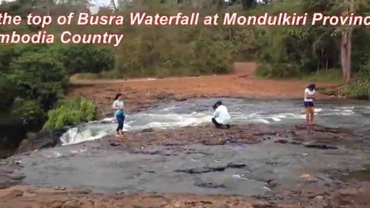 Visiting Busra Waterfall - Mondulkiri - Cambodia - YouTube