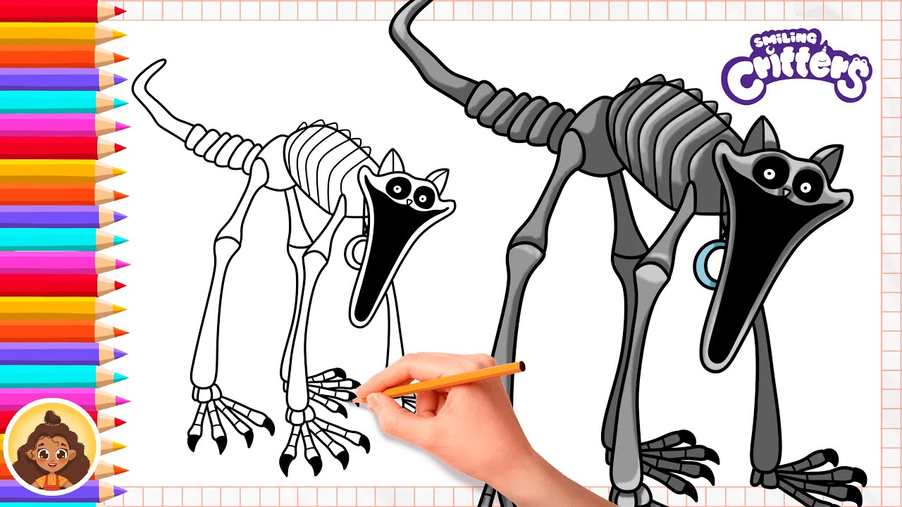 How to Draw Nightmare CatNap | from Poppy Playtime, Smiling Critters ...