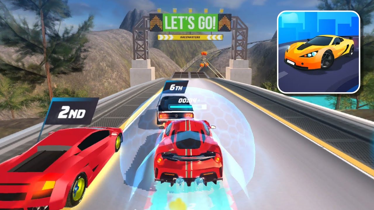 Race Master 3D Gameplay Levels 40 to 50 Wide Screen - YouTube