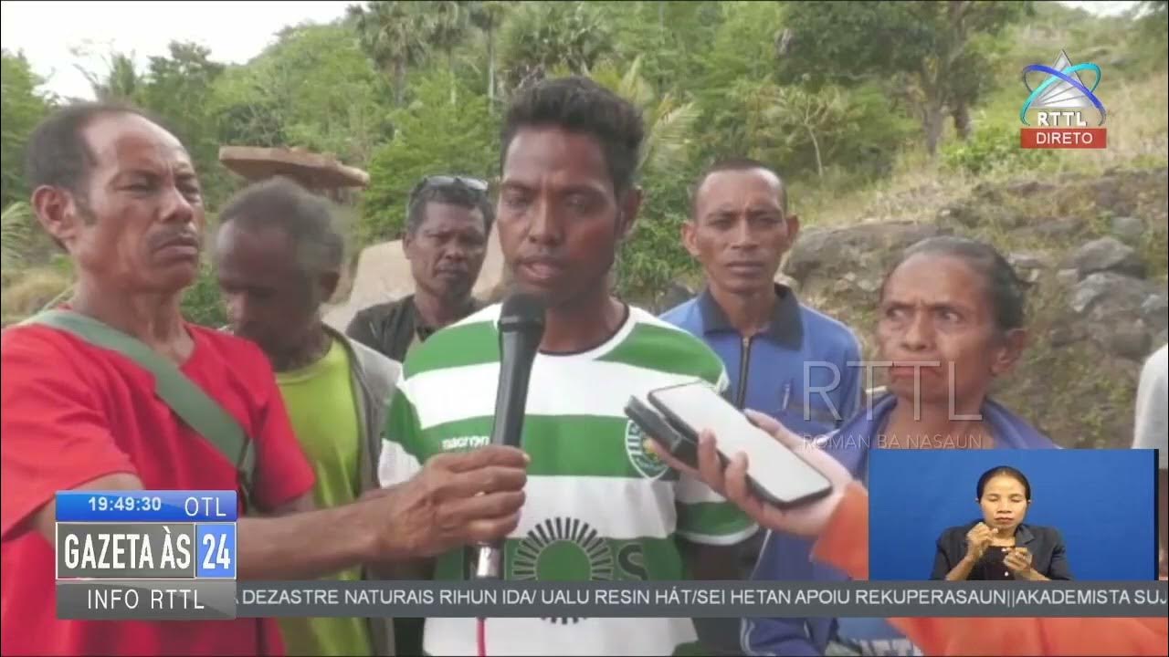 Anin sobu uma lisan ida iha suku Afasa - YouTube