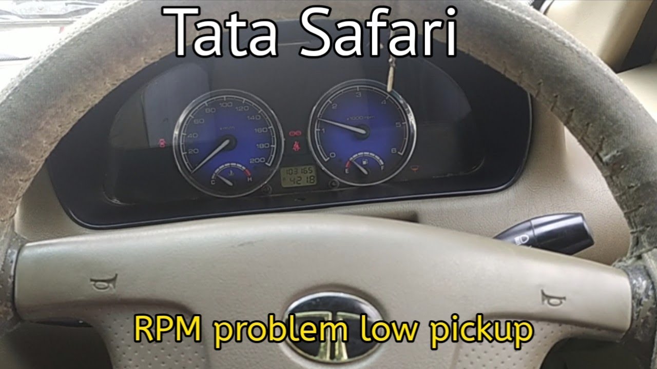 p2269 Tata Safari pickup problem and RPM hai - YouTube
