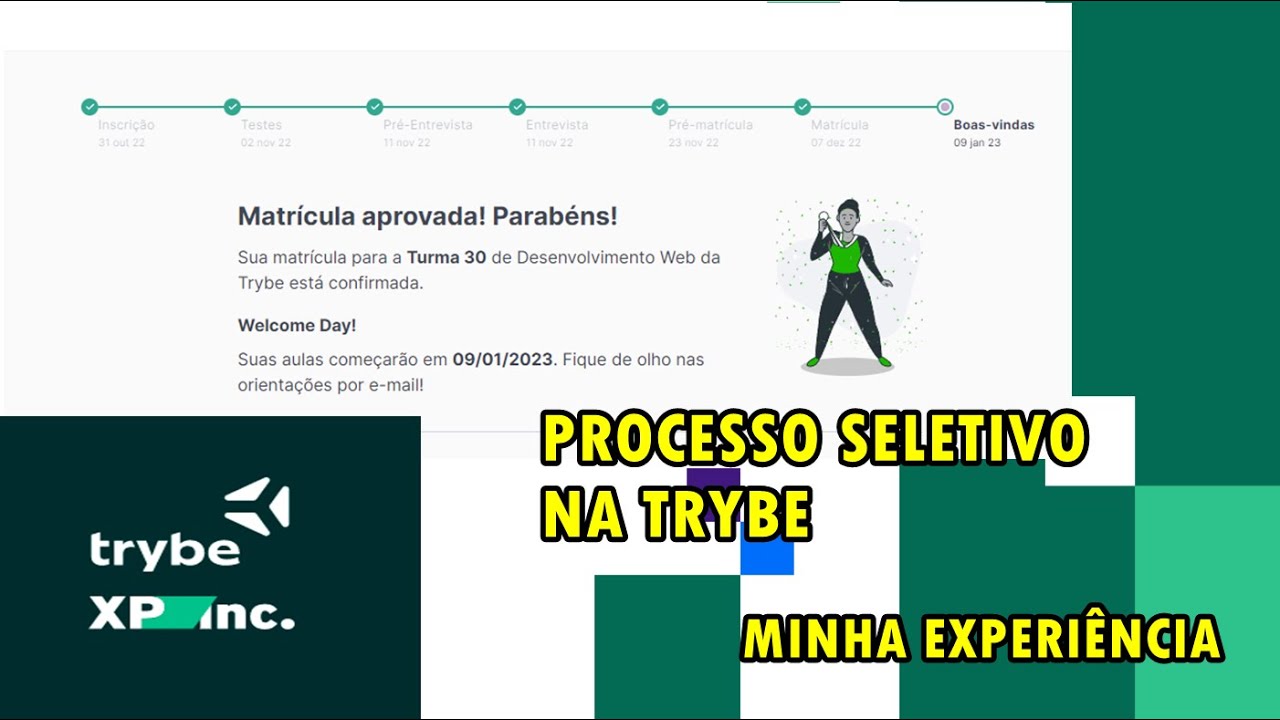 Minha experiência no Processo Seletivo da Trybe - YouTube