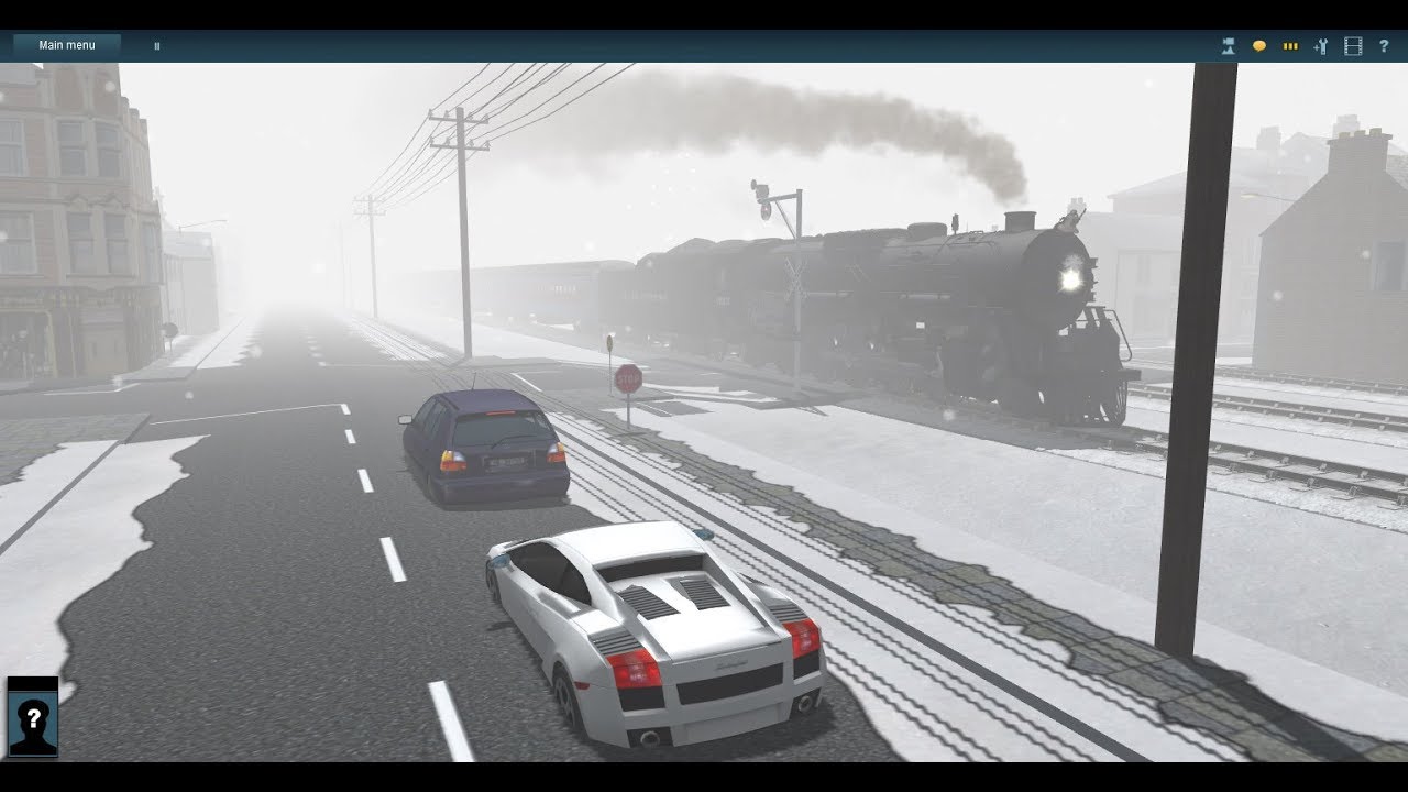 Trainz Railfanning Pt 134: Steam Engines Rushing Through The Snow And ...