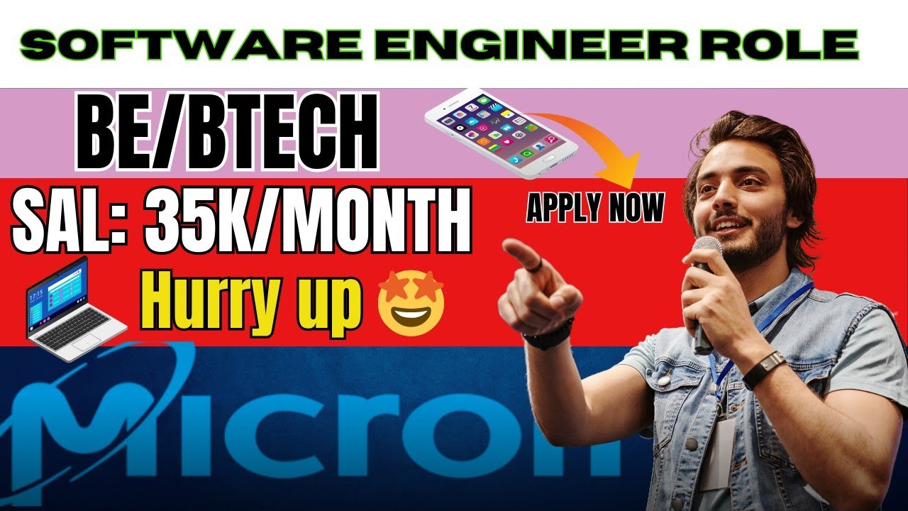 Software engineer jobs 🔥 for freshers| Hyderabad Micron company Hiring ...