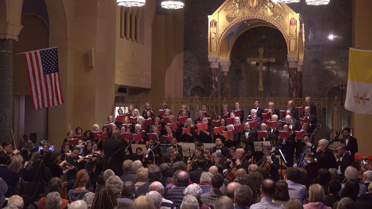Haydn's Mass in C (Paukenmesse): Gloria Movement Part 1 - YouTube