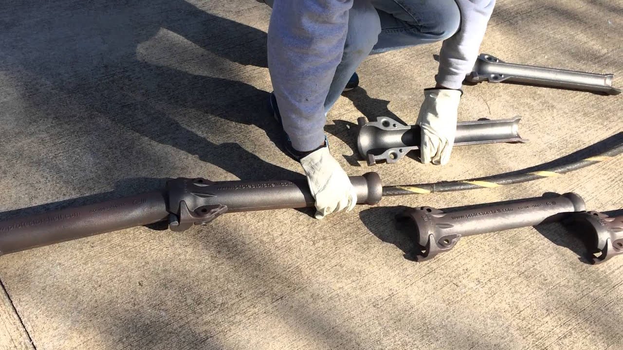 Protectorshell Articulated Pipe Assembly Demo (Part 1/3) - YouTube