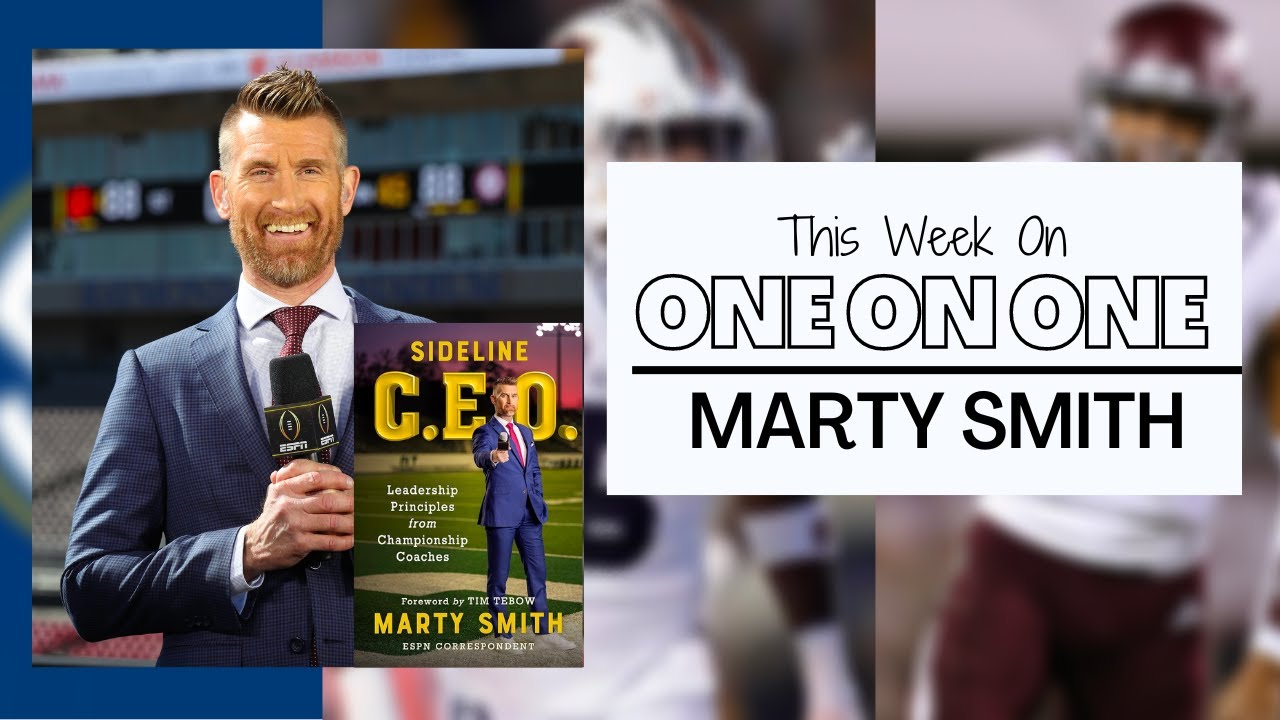 Marty Smith Talks His New Book and College Football | One on One Interviews - YouTube