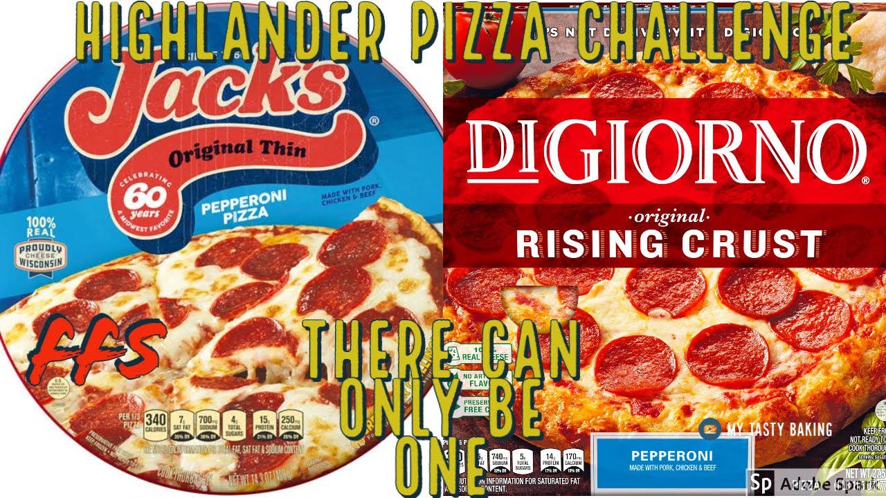 Highlander Pizza Jacks VS Digiorno #4 - YouTube
