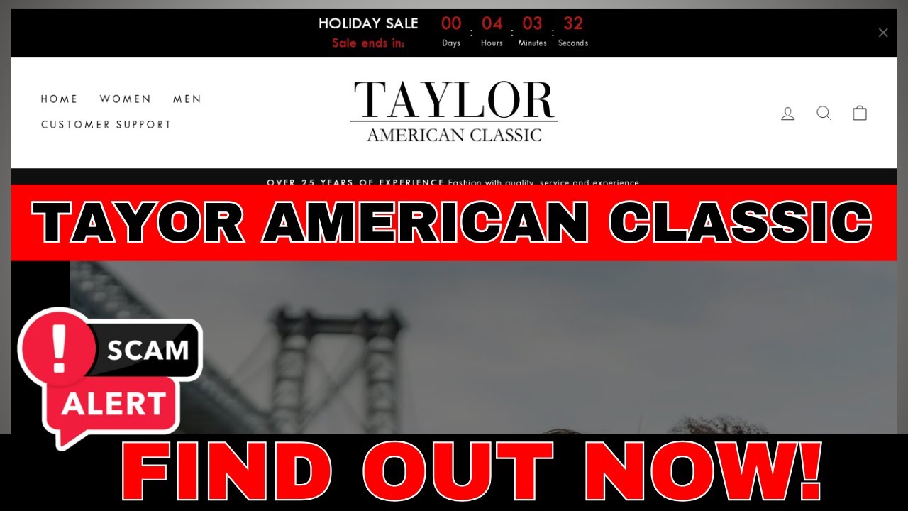Taylor American Classic Review || Legit or Scam store? - YouTube