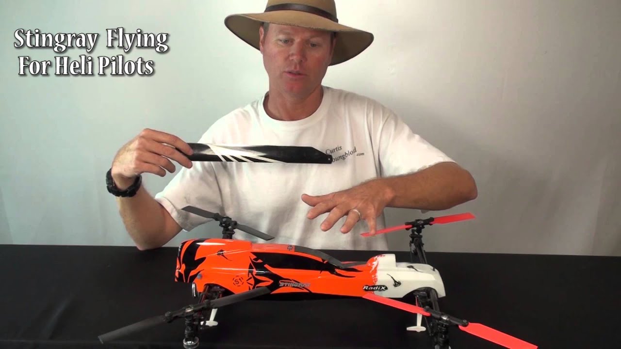 Stingray 500 Setup Vid# 22a - Stingray flying for Heli Pilots - YouTube
