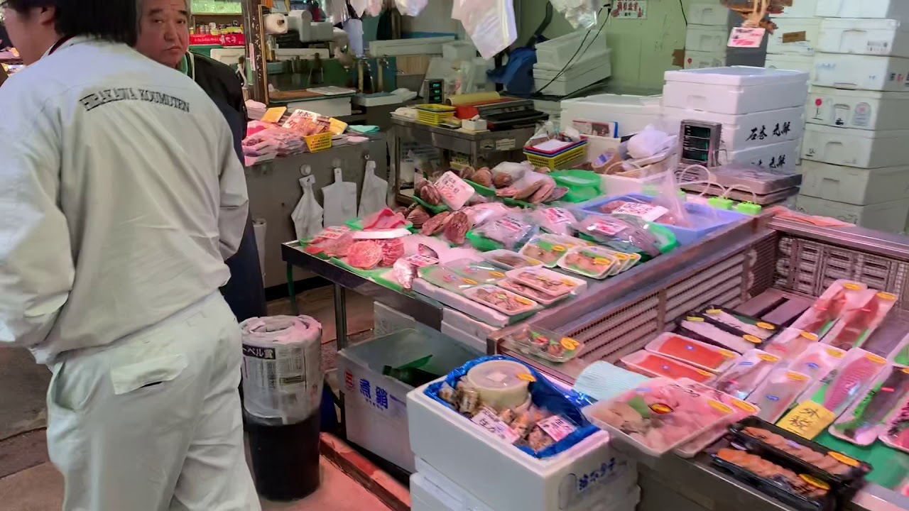 Asaichi Morning Market, aka Sendai’s Kitchen - YouTube