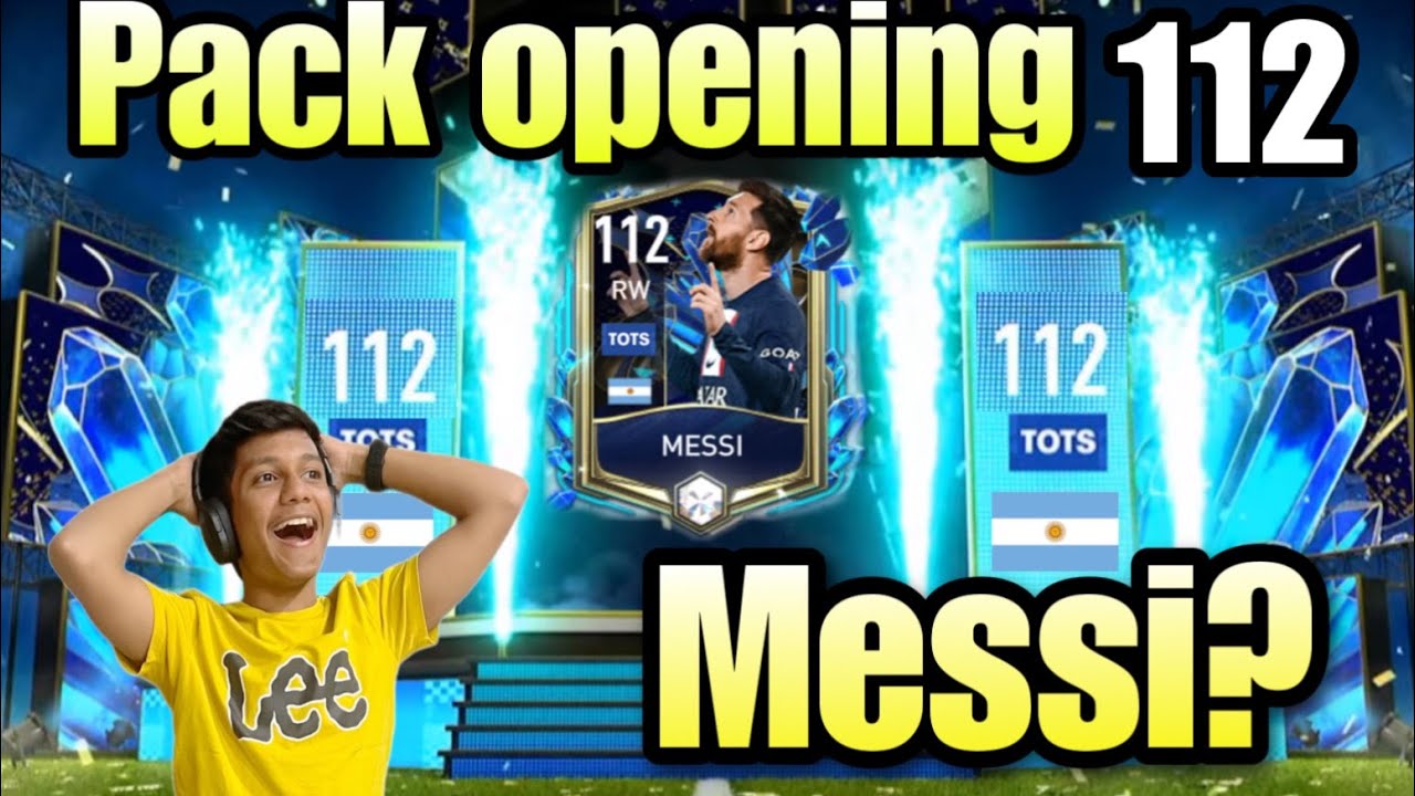Messi 112 Pack Opening, FIFA Mobile Gameplay LIVE, Playing with Viewers ...