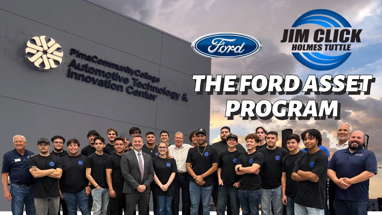 Jim Click and the Ford Asset Program at Pima Community College. Class ...