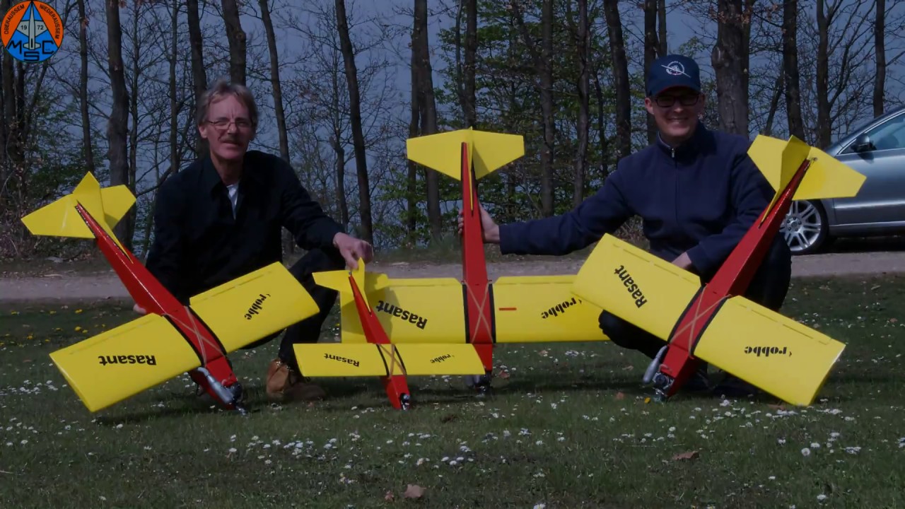 Robbe Rasant mit Webra 20 - YouTube