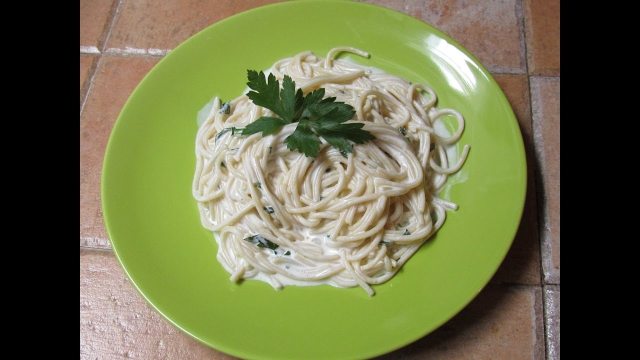 Espagueti en crema de queso philadelphia/FABI CEA - YouTube