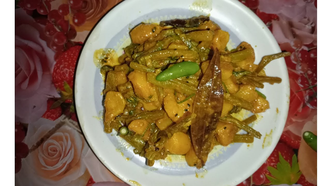 শীতের নতুন পুঁই শাকের চচ্চড়ি।pui shak recipe।pui shaker chorchiori।pui ...