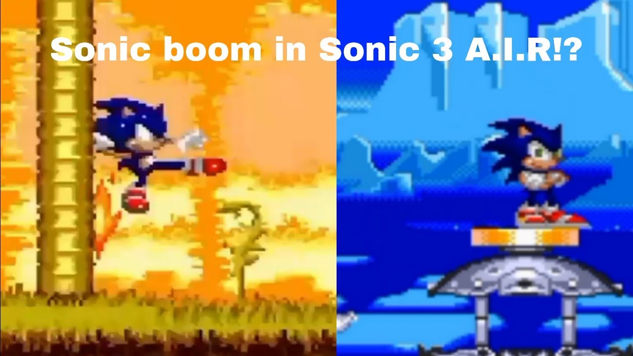 sonic running for his life, but it's Sonic 3 A.I.R!? - sonic boom ...