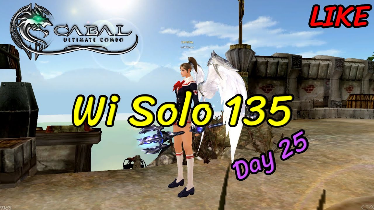 [Cabal Ultimate Combo] Day 26 Wi Solo 135 - YouTube