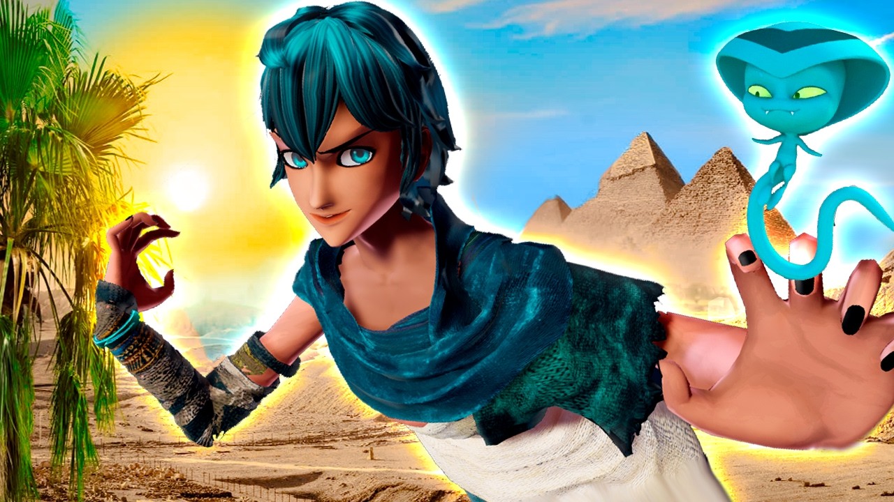 [Miraculous Ladybug EGYPT] 𓁈 𓂀 𓋹 Luka ANCIENT Viperion transformation 𓁈 ...