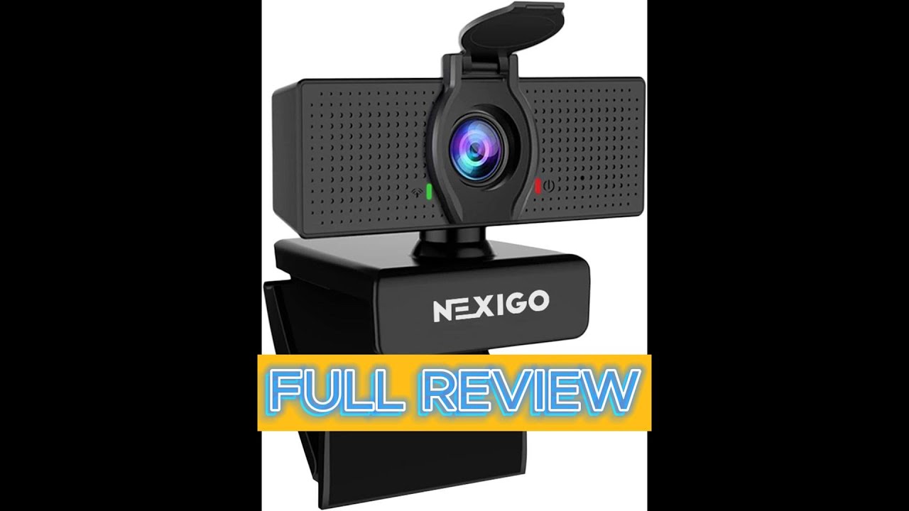 Nexigo N60 FULL REVIEW - Webcam. - YouTube
