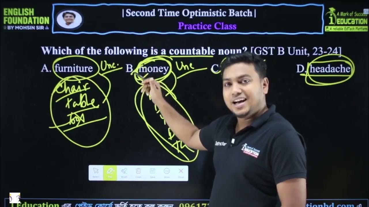 2nd Time Optimistic Batch || HSC - 2024 || English Practice Class - 02 - YouTube