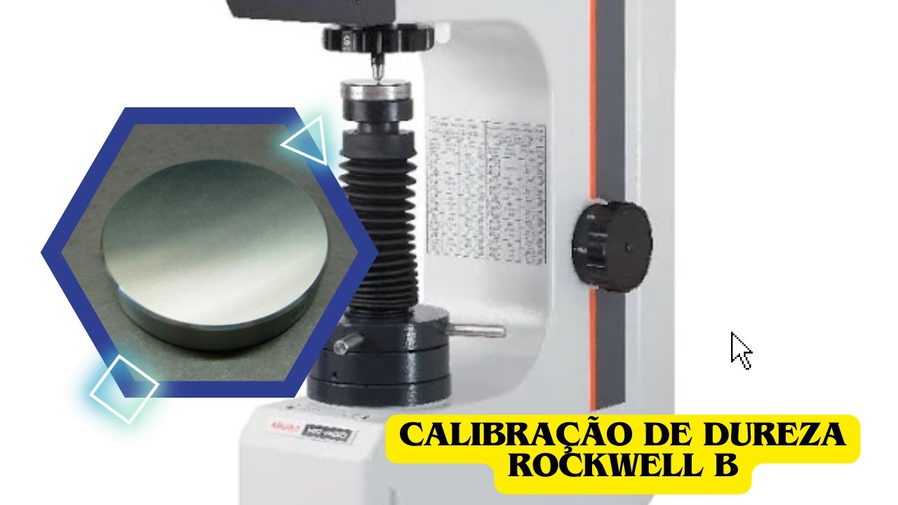 Check Calibration Rockwell B Hardness | HRB 90 | Calibração do ...