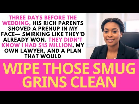 Sign It Or The Wedding’S Off,” His Family Demanded They Didn’T Expect My $15 Million To Wipe...
