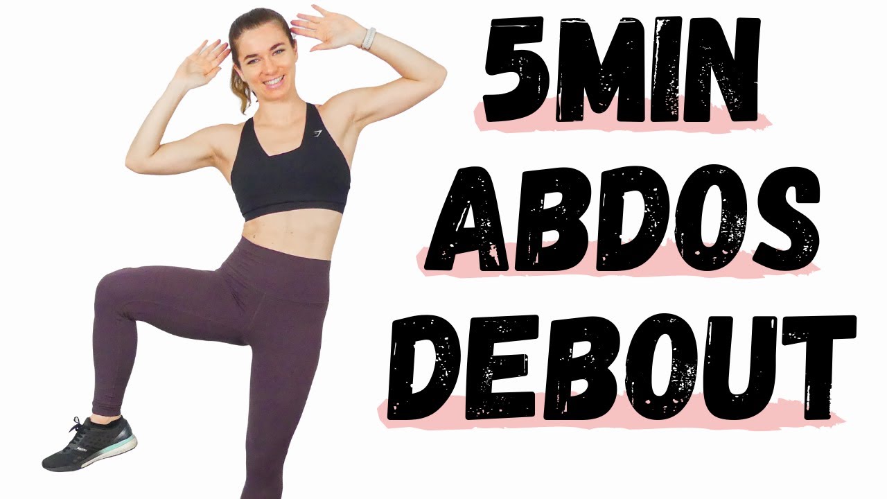 5min Abdos Debout - Exercices pour muscler les abdominaux en restant ...