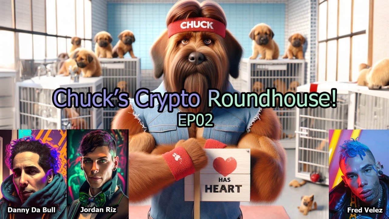 Chuck's Crypto Roundhouse Ep 2- LIVE w/ Jordan Riz and Fred Velez - YouTube