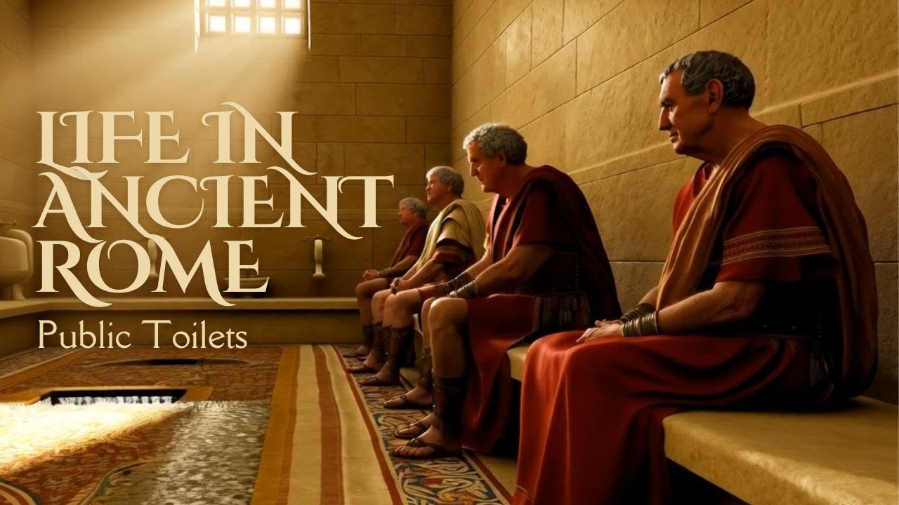 Life in Ancient Rome: The Surprising Role of Public Toilets - YouTube