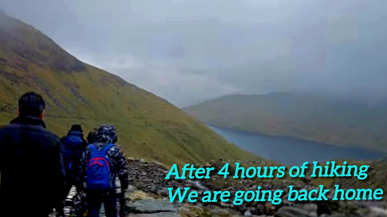 After 4 hours of hiking we are going back home 🏡 - YouTube