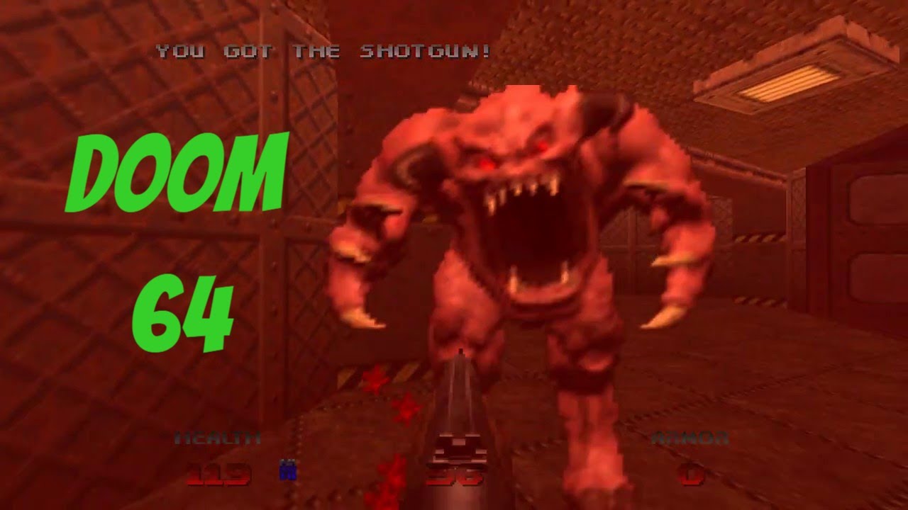 Doom 64 Gameplay | walkthrough | No Commentary | - YouTube