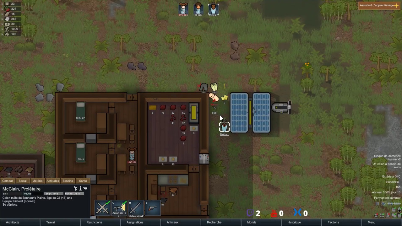 Let's Play Rimworld Randy Random - YouTube