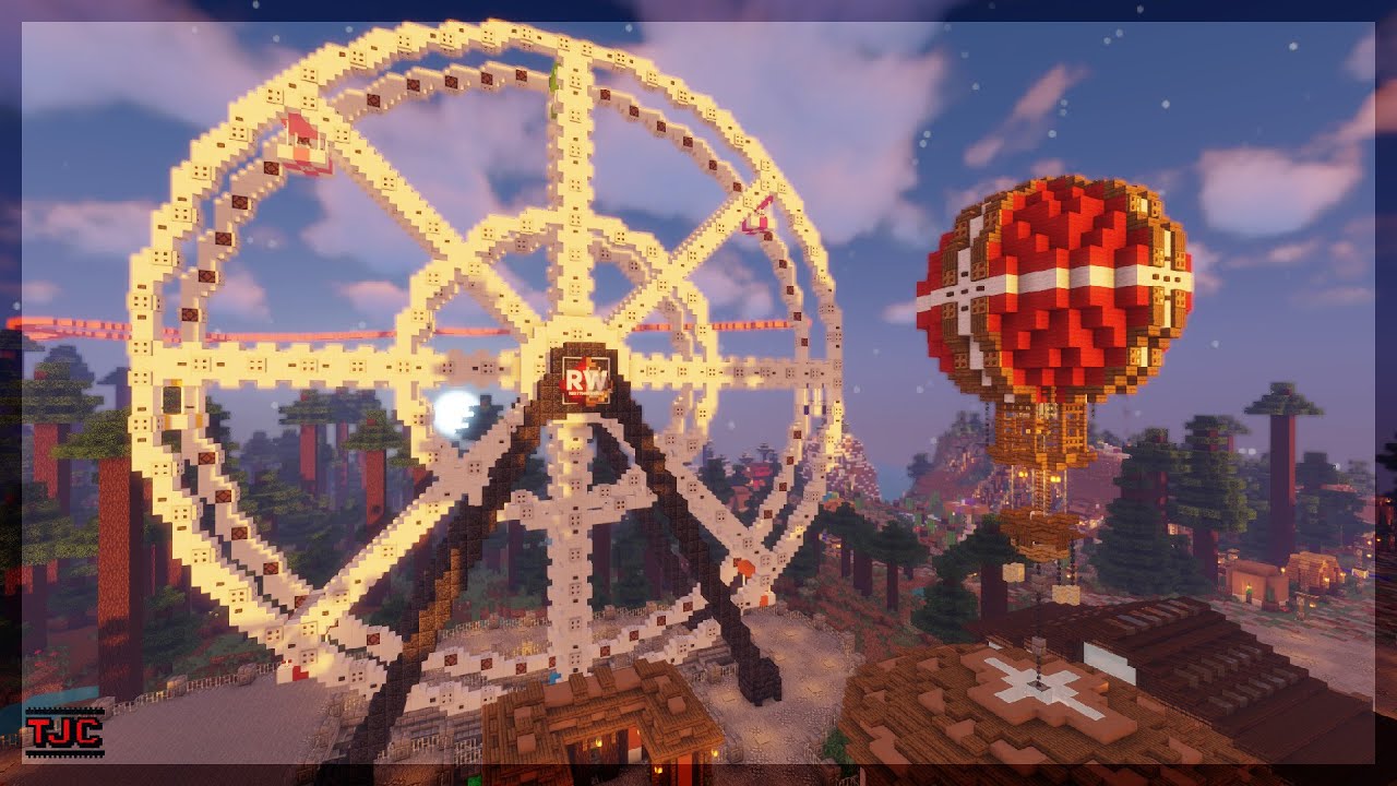 ECHTES RIESENRAD in Minecraft | Funktioniert OHNE MODS - YouTube