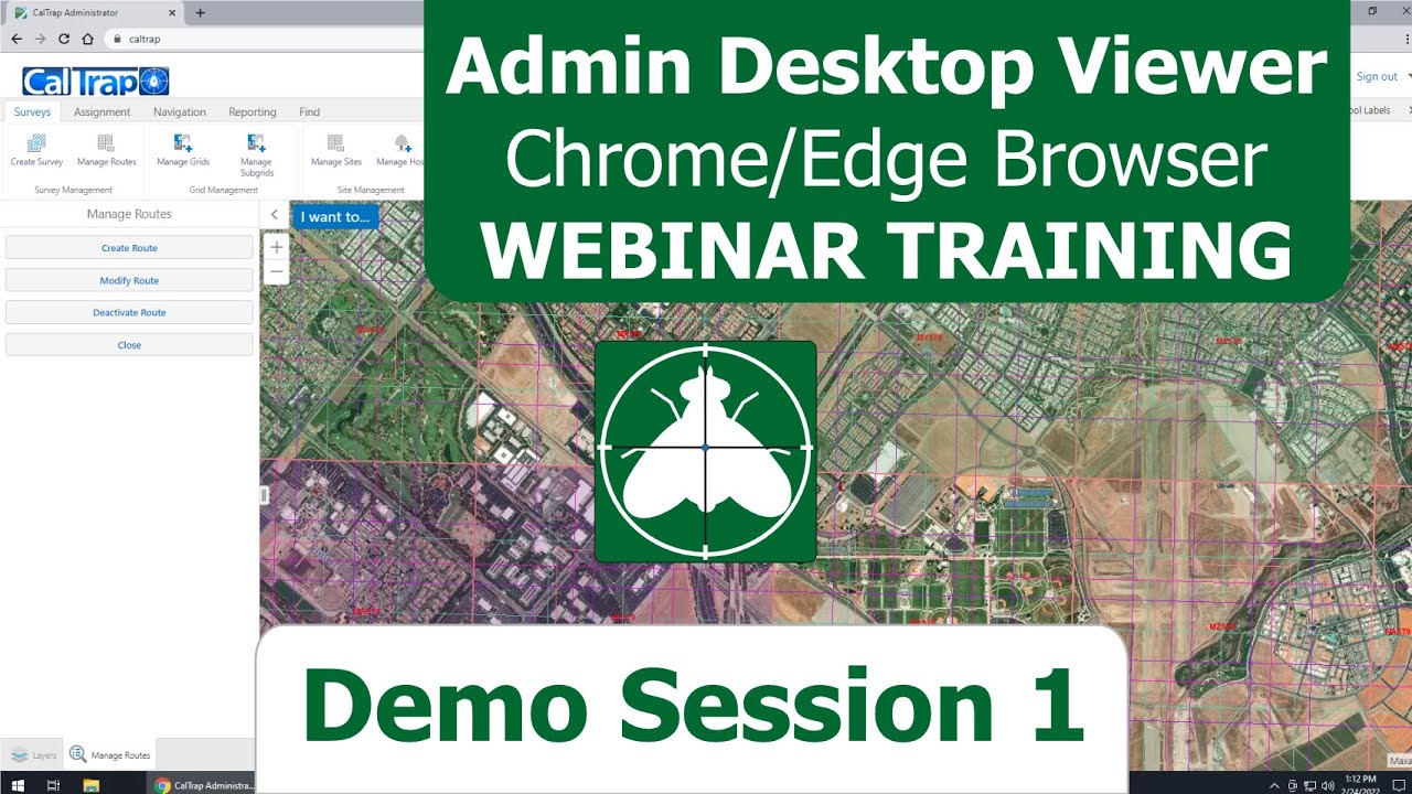 CalTrap Webinar - Admin Desktop Viewer v2.0 Training - Demo Session 1 ...