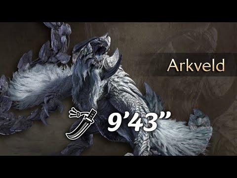 MH WILDS/ BETA Arkveld Longsword 9'43 - YouTube