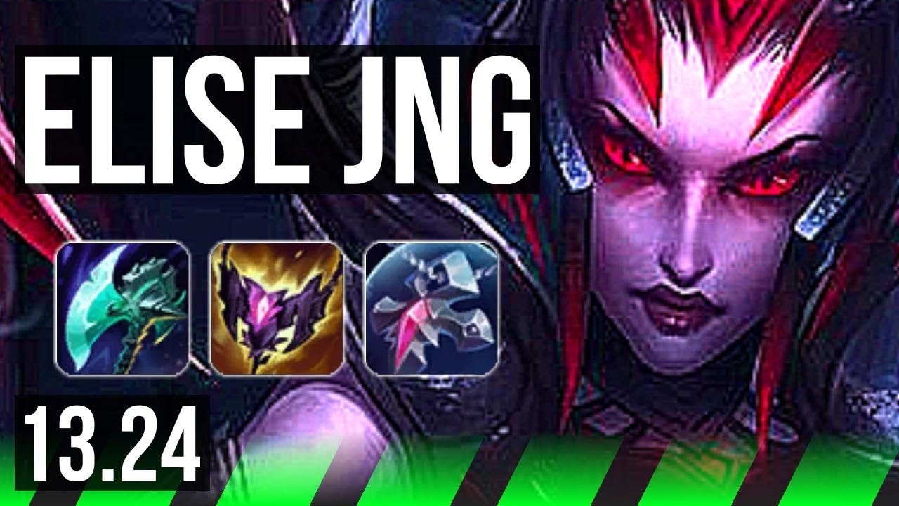 ELISE vs URGOT (JNG) | Quadra, 69% winrate, 16/2/9, Legendary | KR ...