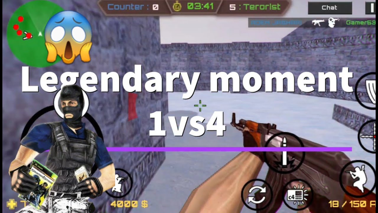 Counter Shooter Strike Mobile | LEGENDARY Performance GAMEPLAY🔥🥶 - YouTube