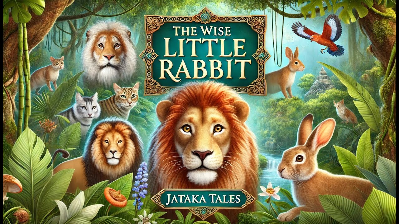 The Wise Little Rabbit | Jataka Tales | Episode 1 #bedtimestories # ...