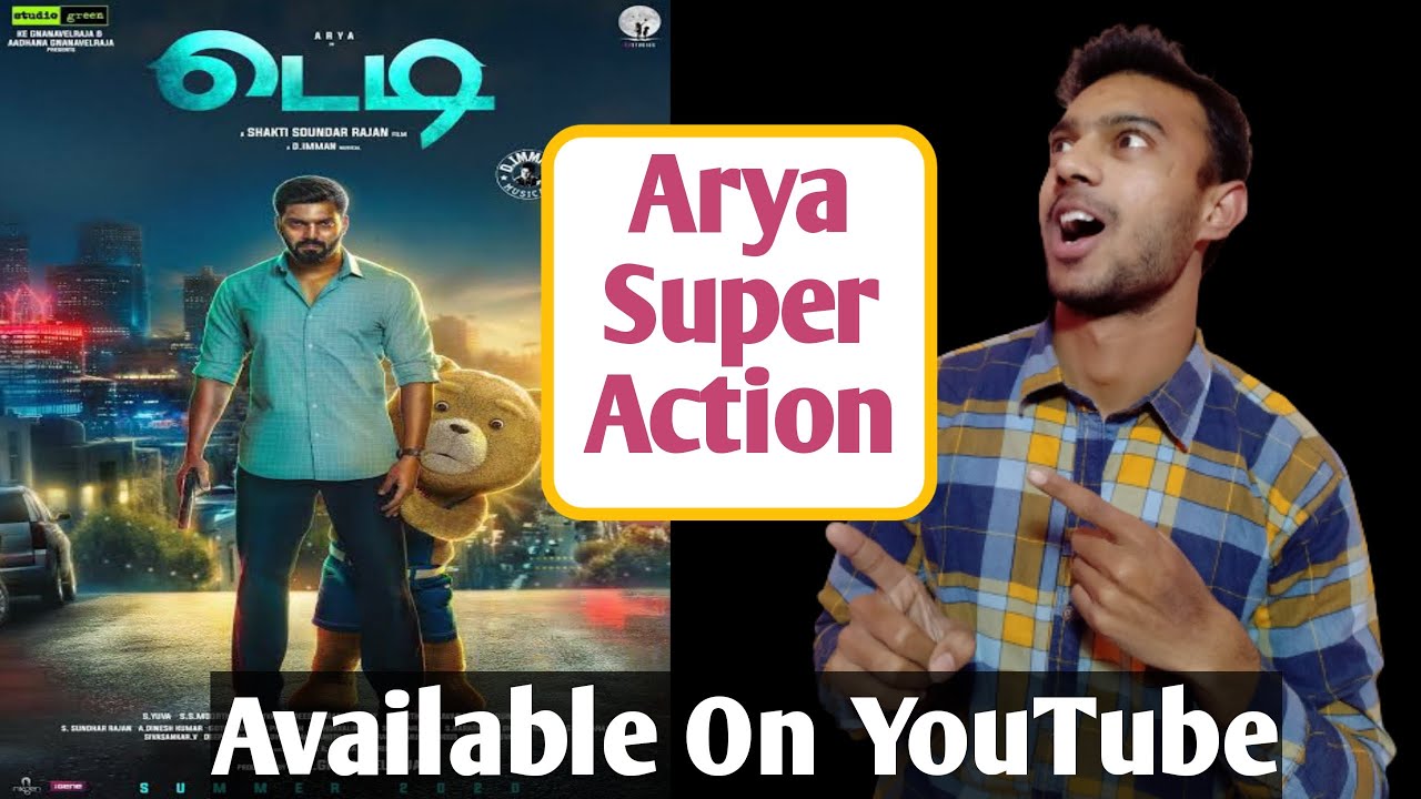 Teddy Movie Review In Hindi | Teddy Movie Hindi Dubbed | Arya Teddy ...