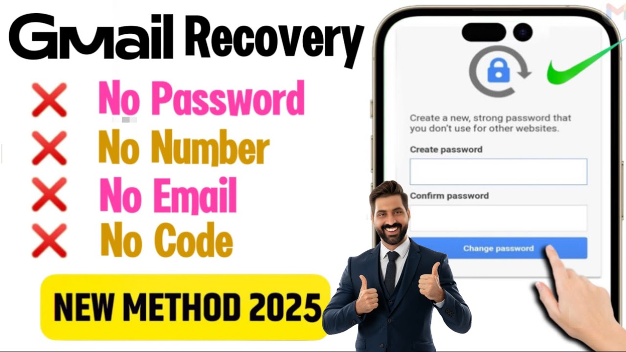 How To Recover Gmail Account || Gmail Account Recovery || Google ...
