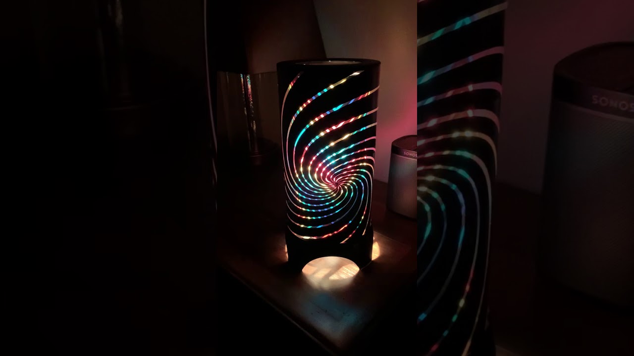 Radio Shack Rotating Galaxy Light Model 42-3072 circa 2001 - YouTube