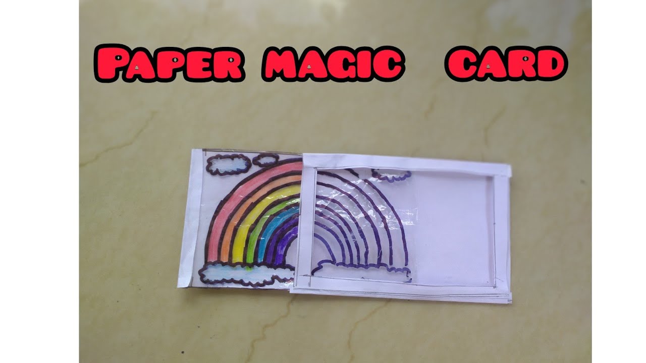 paper magic card /easy/anjalshan vlog - YouTube