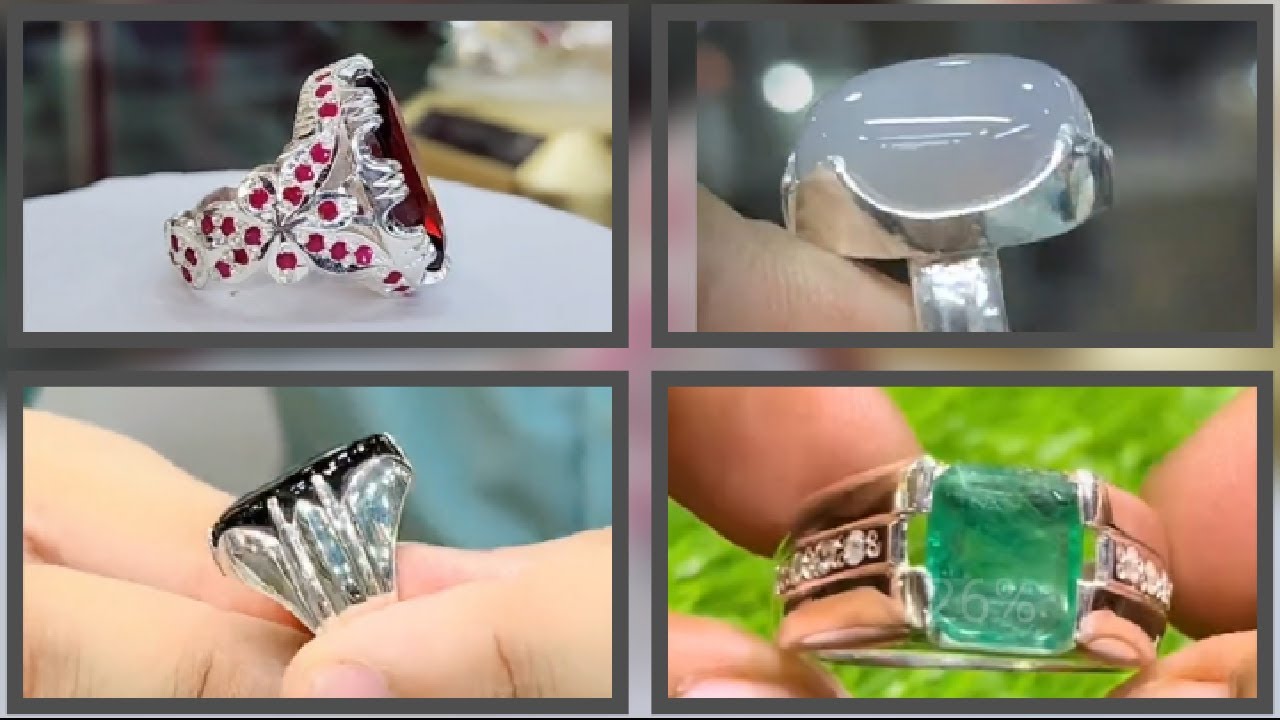 New handmade rings 925 chandi | silver rings for men 2023 design - YouTube