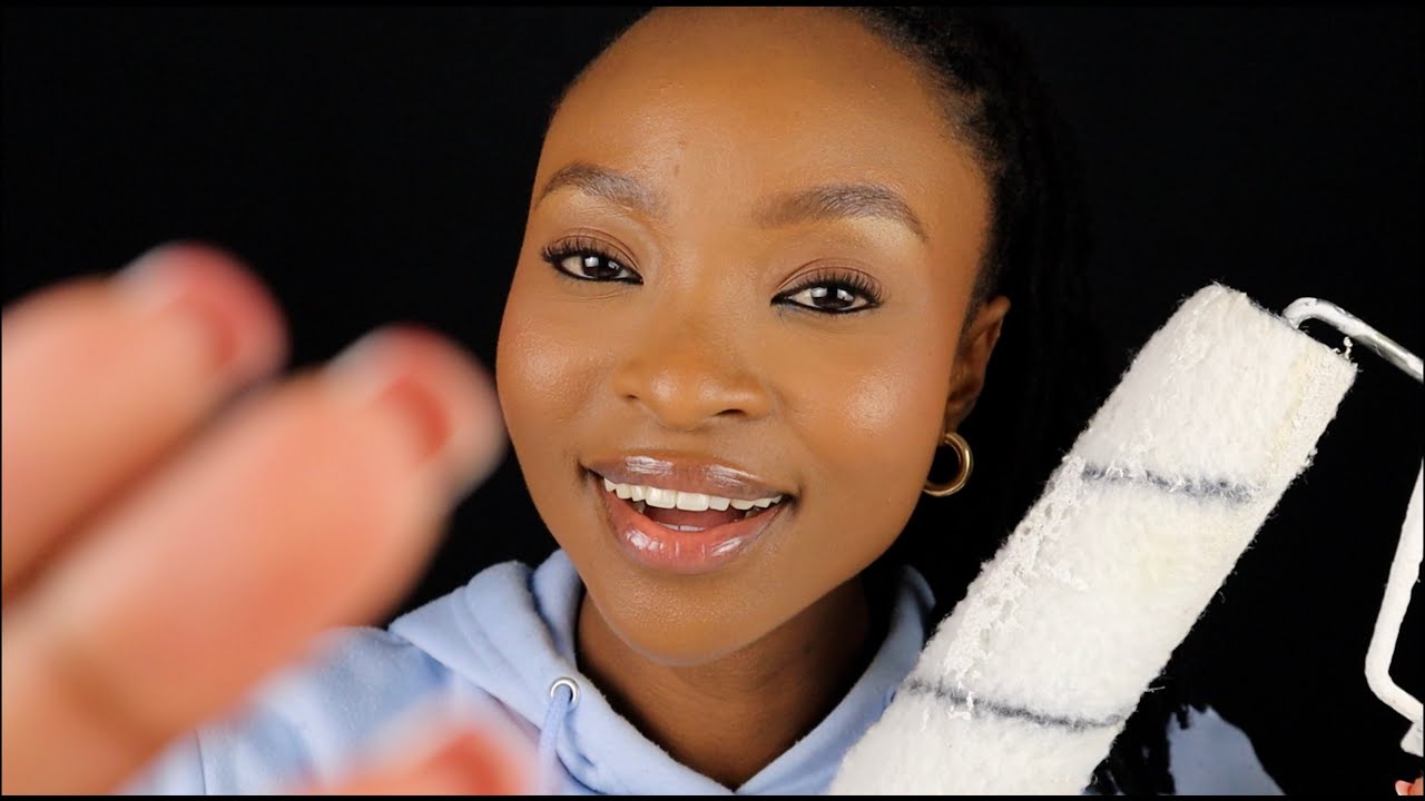 ASMR - Slow Whispering & Gentle Hand Movements with Triggers - YouTube