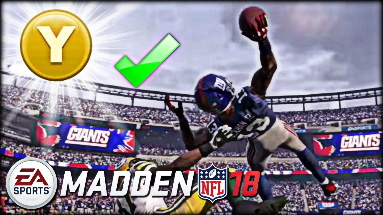 MADDEN 18 ULTIMATE TEAM GAMEPLAY - AGGRESIVE CATCH IS BACK! - YouTube