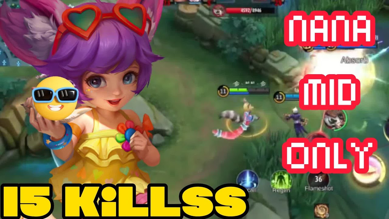 nana gajah mid only 15 kill.EXE - YouTube