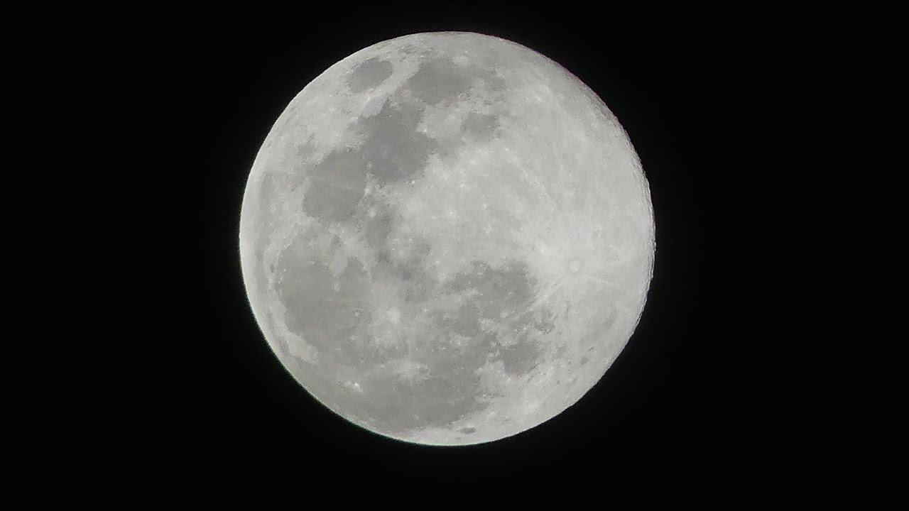 April 7 Super Full Moon - YouTube