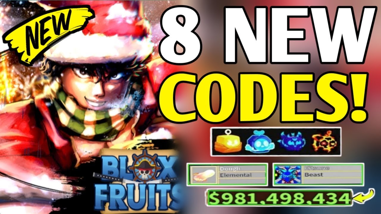 *UPDATE* NEW CODES FOR BLOX FRUITS IN 2024 JANUARY - ROBLOX BLOX FRUITS ...