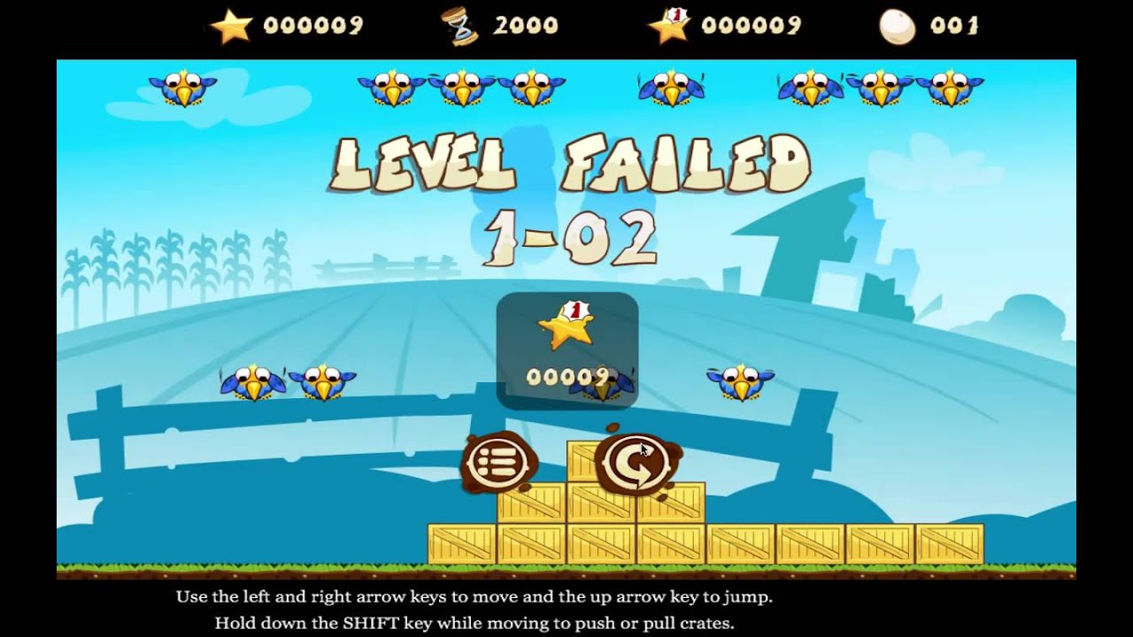 Raging Pigs Mac Game - Gameplay: Showing Levels and Playing Around ...